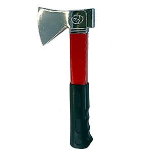 Meiegens Open Flame Butane Lighter, Axe Hammer Shaped Butane Lighter,Refillable Novelty Tool Lighter for Outdoor Indoor(Without Gas) (Axe Red)