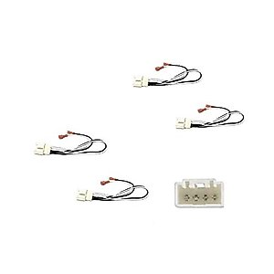 2 Pair Car Stereo Speaker Wire Connection Harness Plugs for 4 Speakers: Made for Ford: 2015-2022 F150 F-150, 2017-2020 F-250/F-350/F-450, 2015-2020 Fusion, 2015-2020 Mustang, 2019-2022 Ranger +More