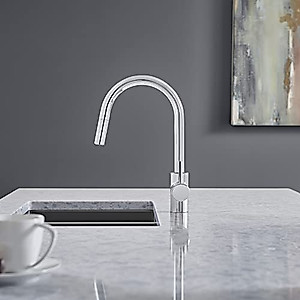 GROHE 3134910E Concetto Eco-Friendly Pull-down Bar Kitchen Faucet with sprayer Chrome