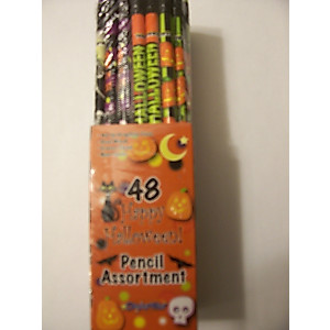 DesignWay Halloween Pencil, 48-Pack