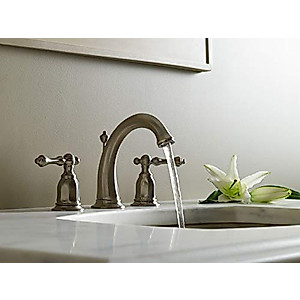 Kohler 13491-4-CP Kelston Bathroom Sink Faucet Centerset and Widespread, 3.25 x 13.50 x 20.25 inches, Polished Chrome