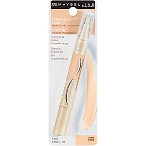 Maybelline New York Dream Lumi Touch Highlighting Concealer, Ivory, 0.05 Fluid Ounce