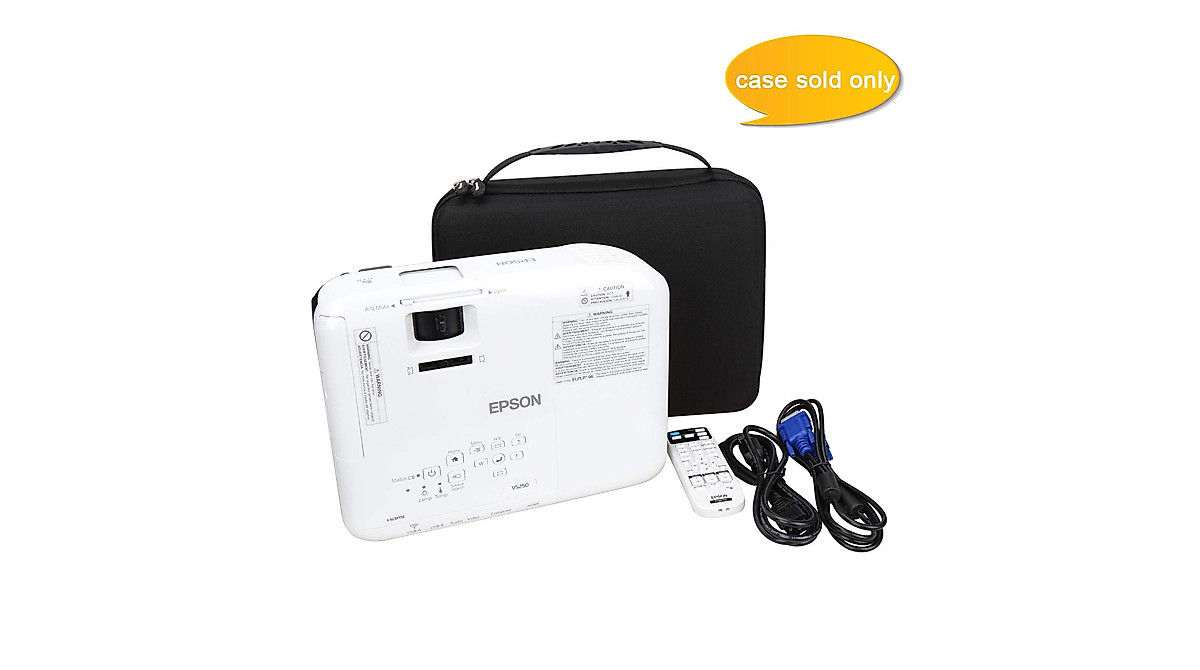 Aproca Hard Case for Epson VS250 Projector - Secure Travel