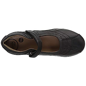 Stride Rite Girls Claire Mary Jan Shoes for Kids, Black, 2 Little