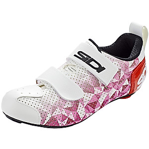 Sidi Women's T-5 Air Triathlon Shoes (8, Rose/Red)