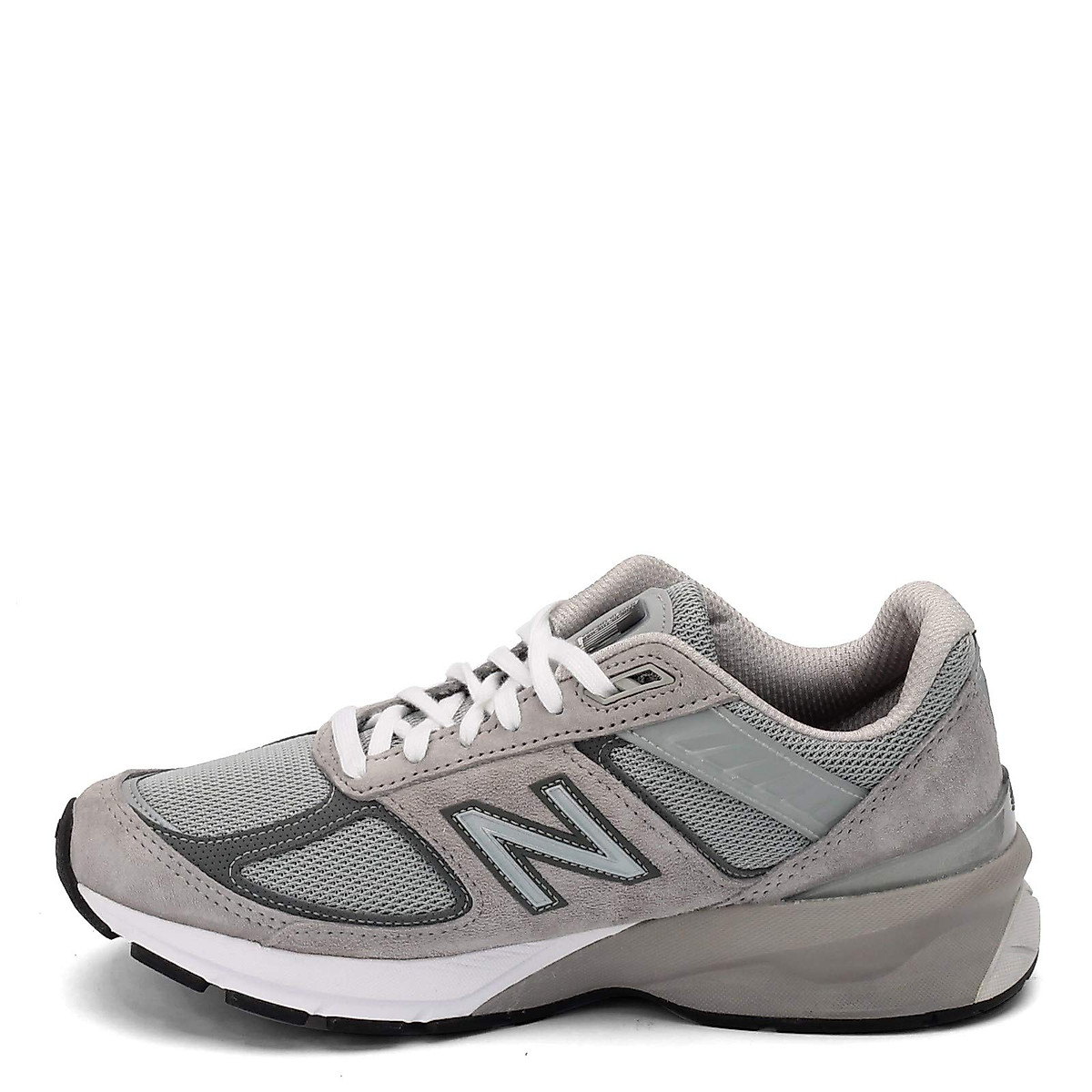 New Balance womens Made in Us 990 V5 Sneaker, Grey/Castlerock, 8.5 US
