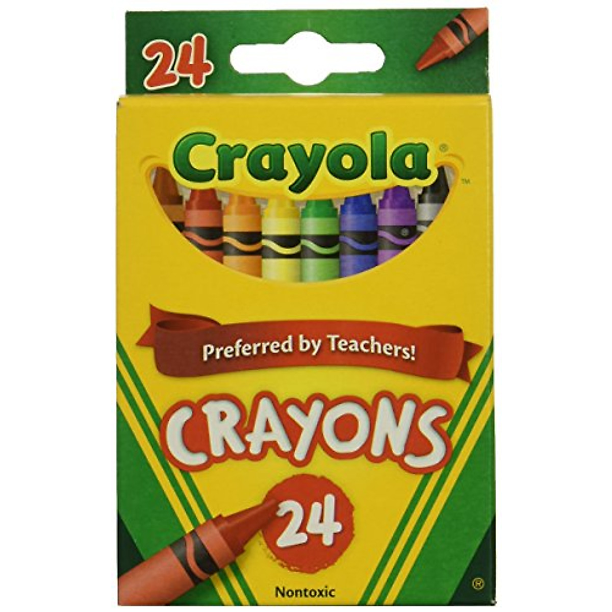 Wholesale: One Case of Crayola Crayons 24 Count (Case Contains 48 Boxes), Standard