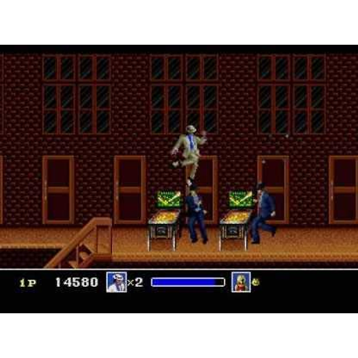 Michael Jackson’s Moonwalker (Sega Genesis / Megadrive) – Reproduction Video Game Cartridge with Clamshell Case and Manual