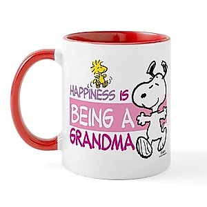 CafePress Happiness Is Grandma Mug Ceramic Coffee Mug, Tea Cup 11 oz