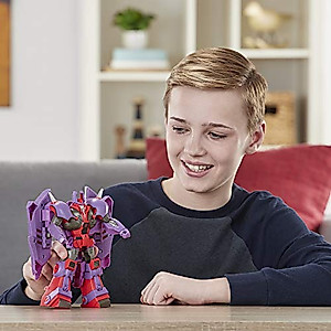 Transformers Toys Cyberverse Action Attackers Ultra Class Alpha Trion Action Figure - Repeatable Laser Beam Blast Action Attack - for Kids Age 6 & Up, 7.5"