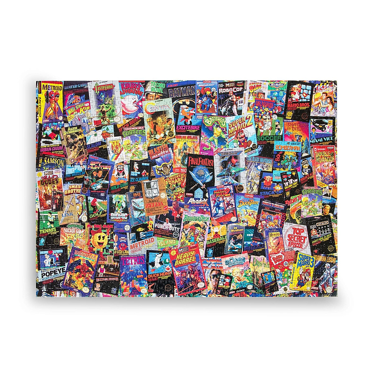 8-Bit Armageddon Retro Video Game Puzzle for Adults and Kids | 1000 Piece Jigsaw Puzzle Toy | Interactive Brain Teaser for Family Game Night | 28 x 20 Inches