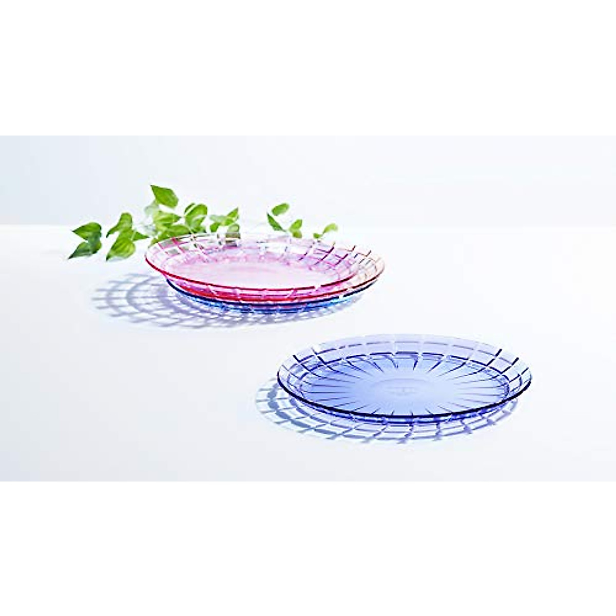 SCANDINOVIA - Unbreakable Premium Tableware - Set of 6 - Tritan Plastic - Perfect for Gifts - BPA Free - Dishwasher Safe - Stackable (9 3/4" Plates)