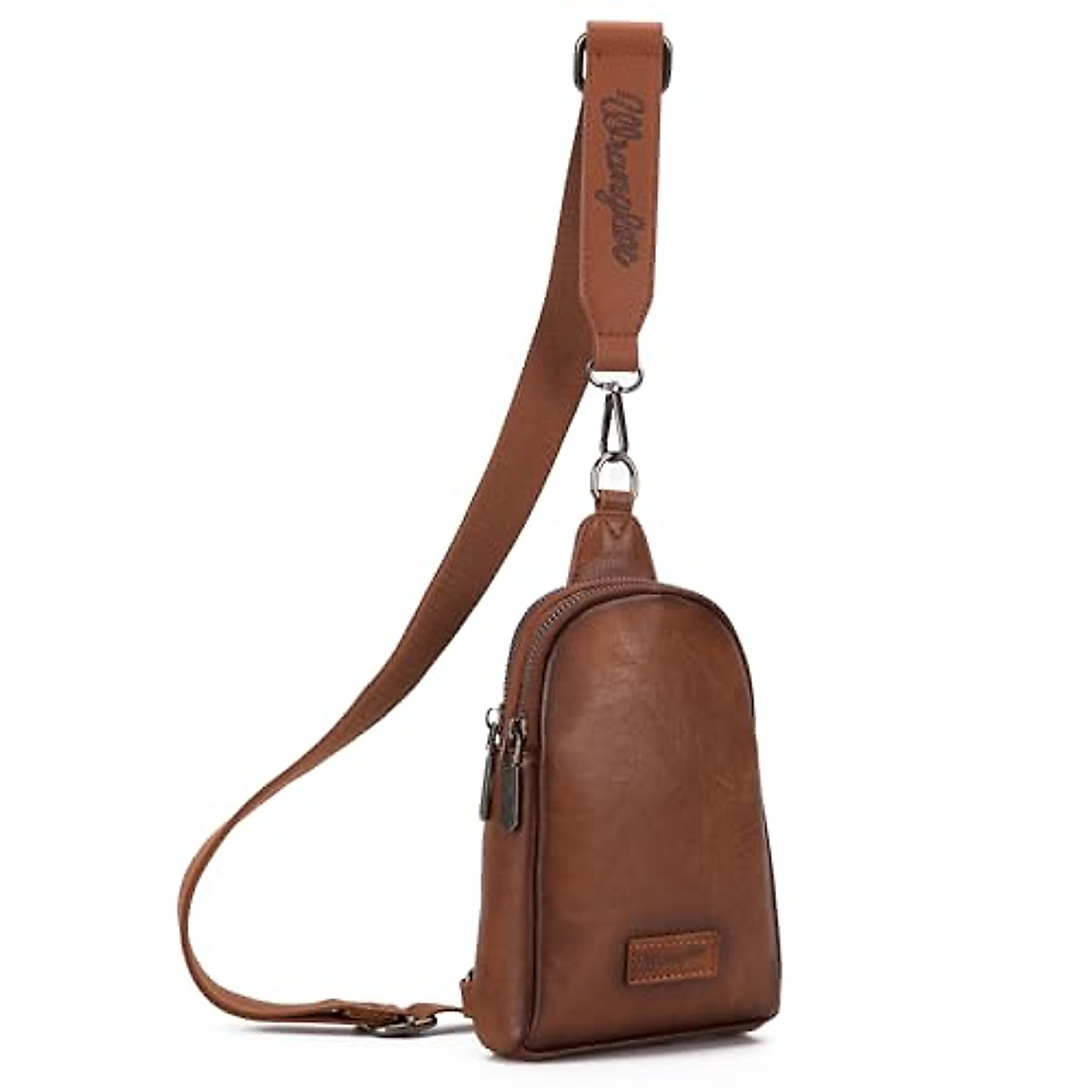 Wrangler Small Crossbody Sling Bag for Women Cross Body Purse Chest Bags for Travel