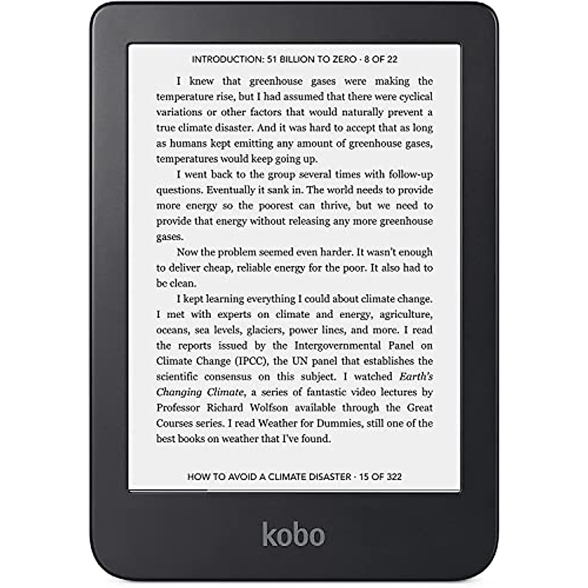 Kobo Clara 2E | eReader | Glare-Free 6” HD Touchscreen | ComfortLight PRO Blue Light Reduction | Adjustable Brightness | WiFi | 16GB of Storage | Carta E Ink Technology | Waterproof