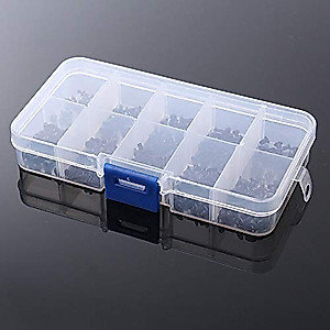 Screw 300pcs/Set Laptop Computer Screws Kit Assemble Fastening Flat Head Black Repair Case