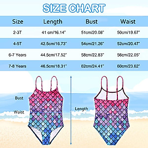 Zando Little Girls Bathing Suits One Piece Ruffle Kids Swimsuits One-Piece Baby Girls Swimsuit Size 4-5 Girls' Ruffle Sling Swim Suits UPF 50+ Beach Girls Bathing Suit 4-5 Years C Khaki Flowers 4-5T