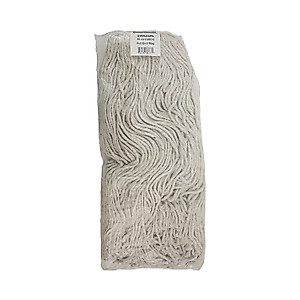 Boardwalk 232C Mop Head, Premium Standard Head, Cotton Fiber, 32oz, White, 12/carton