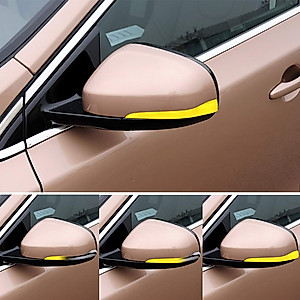 NJSBYL Dynamic LED Side Mirror Blinker Lamps for V0LV0 S60 CC II S80 II V40 CC II V60 CC V70 III Parking/Turn Signal Lights Kits Smoked Lens Amber Led Side Mirror Marker Lights OEM Replacement