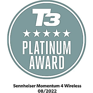 Sennheiser Momentum 4 Wireless Headphones - Bluetooth Headset for Crystal-Clear Calls with Adaptive Noise Cancellation, 60h Battery Life, Customizable Sound - White )