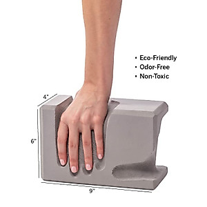 WRIST BUDDY® Yoga Blocks | Engineered to Reduce Wrist Pain, Enhance Wrist Comfort and Grip Strength on the Blocks | Best Performance Block | EVA Foam Blocks Yoga Accessories Set | Great Summer Gifts