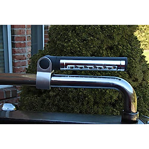 Barbecue Grill Light BBQ Grill Light- Battery Operated Led BBQ Light Aluminum Clamp Barbeque Grill Light - Cooking Light for Outdoor Grilling One of The Best Grill Accessories - BBQ Lights