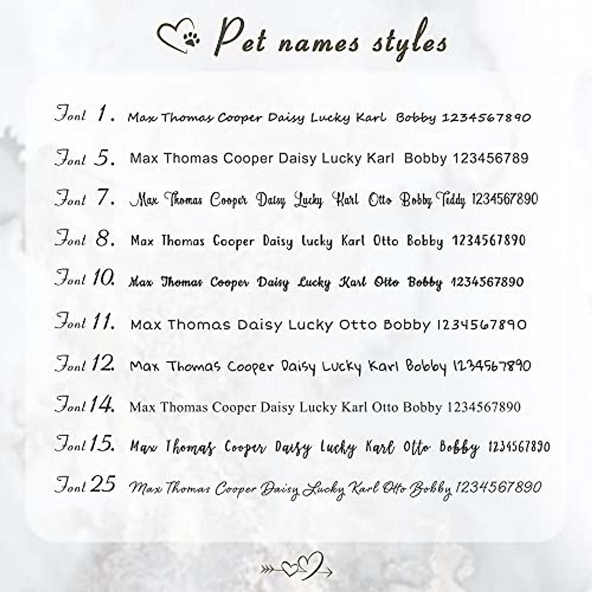 Anavia Slide On Silent Pet ID Tags, S/M/L/XL Personalized Gold Black Stainless Steel Customized Engraved Cat Dog Name Tags, Glossy Finish Chew-Proof Quiet Dog Collar Tag (X-Large, Black)