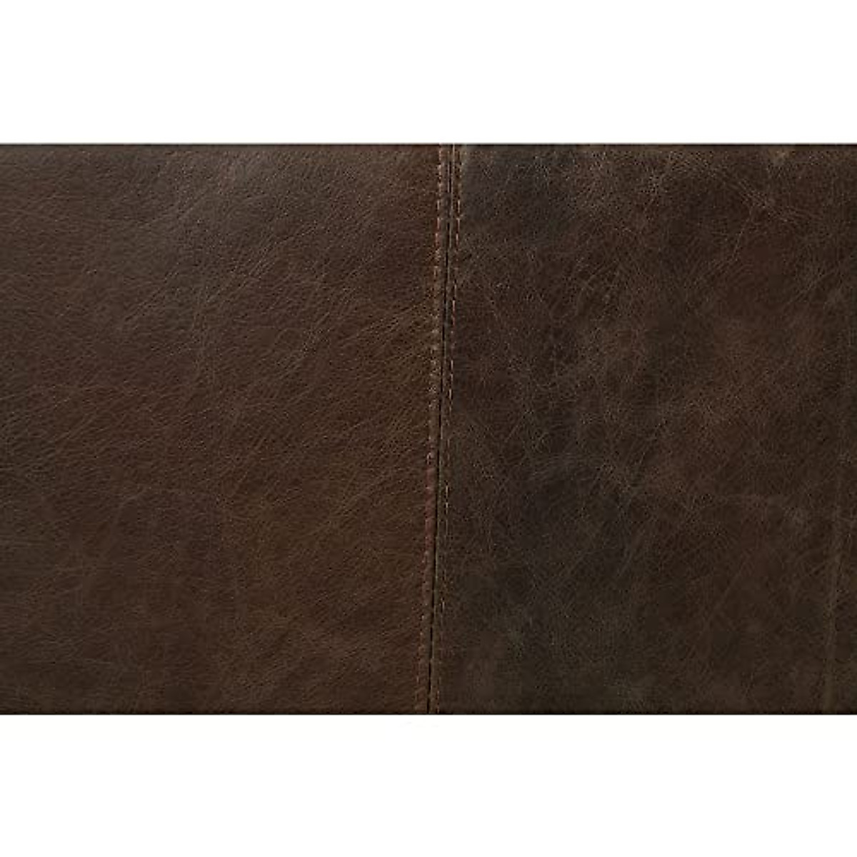 ACME Porchester Sofa - - Distress Chocolate Top Grain Leather