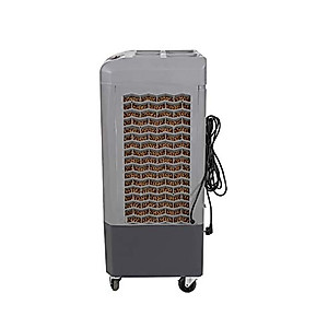 Hessaire MC37M Portable Evaporative Cooling Fan for Indoor/Outdoor High Temperature Low Humidity Environments, 3100 CFM, 950 sq. ft., 3-Speed Fan, 120V, 59 dB, Gray