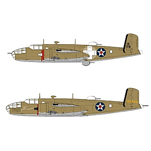 Airfix North American B-25B Mitchell 1:72 WWII Military Aviation Plastic Model Kit A06020, Assorted