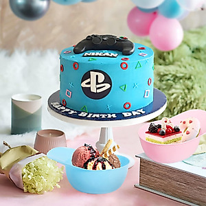 20 Pcs Baseball Helmet Ice Cream Snack Bowl Dessert Cups Baseball Theme Party Supplies 8 oz Mini Sundae Bowls Baseball Plates 20 Pcs Disposable Taster Dessert Ice Cream Spoon for Party Birthday