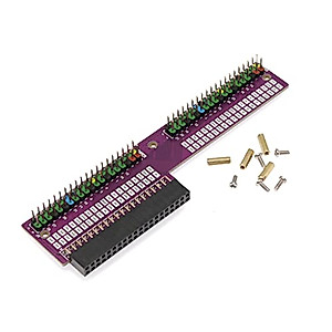 Iunius Raspberry Pi 400 GPIO Header Expansion Adapter with Color Coded Header Easy Connect to Your Pi400 Green