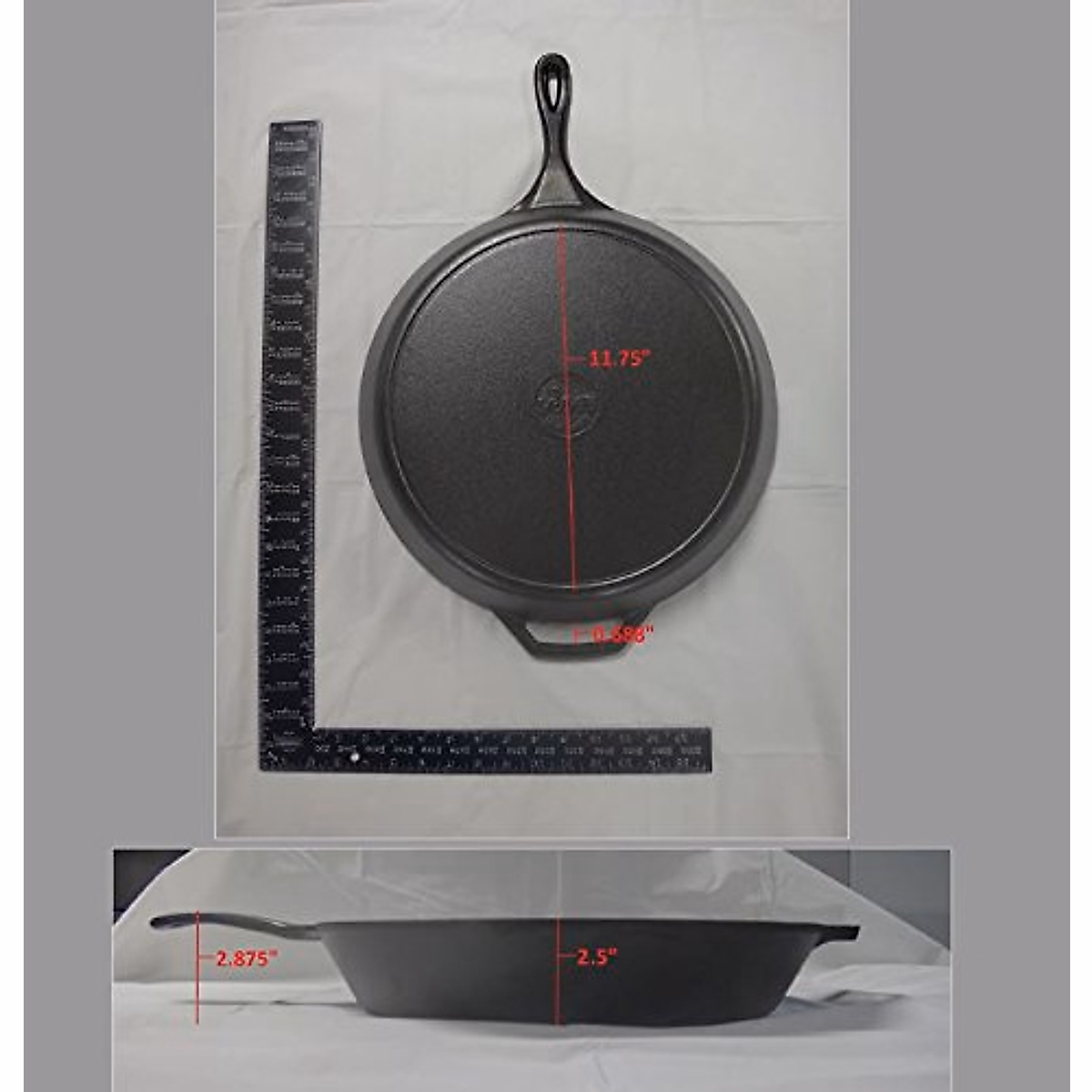 Lodge L14SK3 15-Inch Pre-Seasoned Cast-Iron Skillet