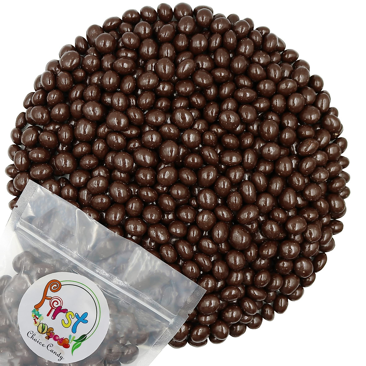 Dark Chocolate Covered Roasted Espresso Coffee Beans 2 Pound