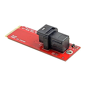 chenyang SFF-8643 to U.2 SFF-8639 Cable with SFF-8643 to NGFF Adapter for Mainboard U.2 SSD 750 P3600 P3700