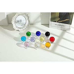 LONGWIN 40mm(1.6 inch) Solid Mini Fengshui Crystal Ball Healing Crystals(Clear)