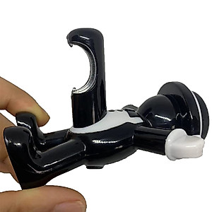 2 Pack Gentleman Bottle Openers, Unique Beer Beverage Bottle Opener for Home, Bar and Restaurant Per Box(Metal)