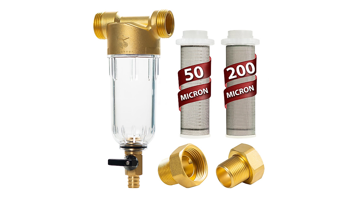 Aquaboon Reusable Sediment Filter - 50 & 200 Micron