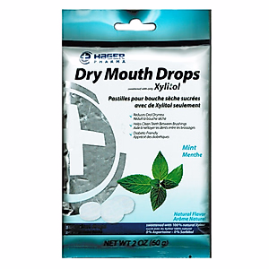 Dry Mouth Drops, Mint, 26 Ct (3 Pack)
