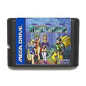 Brave Battle Saga Legend of the Magic Warrior 16 bit MD Game Card For Sega Mega Drive For Genesis-NTSC-J