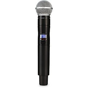 Shure ULXD2/SM58 Wireless Handheld Microphone Transmitter with Interchangeable SM58 Cartridge, G50 Band