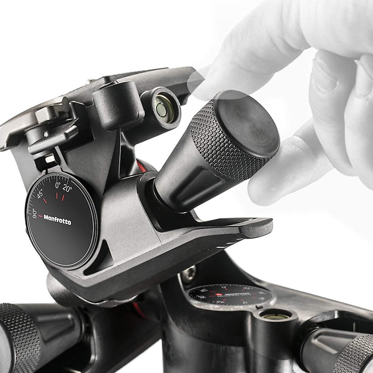Manfrotto XPRO Geared 3 Way Pan/Tilt Head with Adapto Body