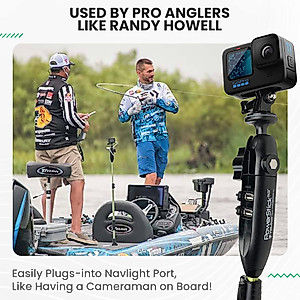 PowerStick 53" Stick Only GoPro Boat Mount & Constant Power YOLOtek VeteranOwned. Go Pro Camera Bass Boat Accessories. GoPro Mount for Go Pro Hero 11 DJI & All Action Camera. Fishing Camera Power Pole
