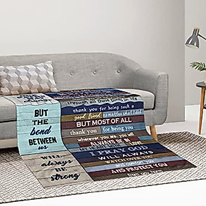 Mubpean Gifts for Brother Blanket 60"x50", Brother Gifts from Sister, Big Brother Gift, Brother Gifts, Gifts for Brother Adult, Brother Birthday Gift, Birthday Gifts for Brother,Best Brother Ever Gift