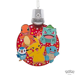 Hallmark Pokémon Characters Christmas Ornament with Light