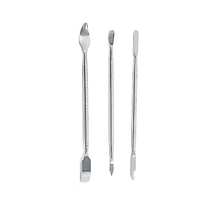 Bitray 3 PCS Professional Repair Tool Kit Electronics Opening Pry Tool Repair Kit with Metal Spudger Mobile Phone Disassembly Stick