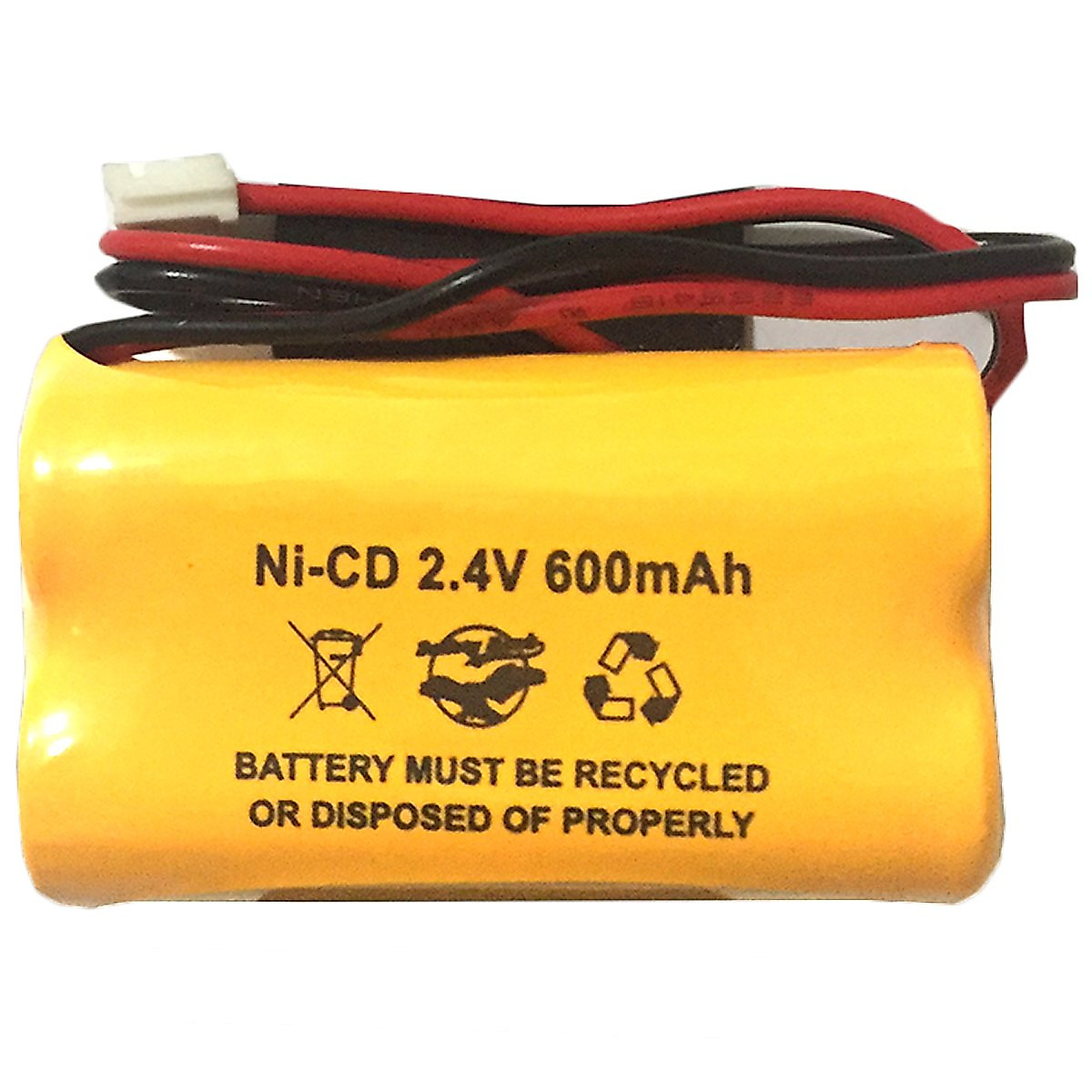 BP2-A LITE Ni-CD 2.4v 600mAh CSXWREB3 Battery BP2A BP2-0A 0BP2-0A 2.4v 600mAh Ni-CD Battery Pack Replacement for Exit Sign Emergency Light