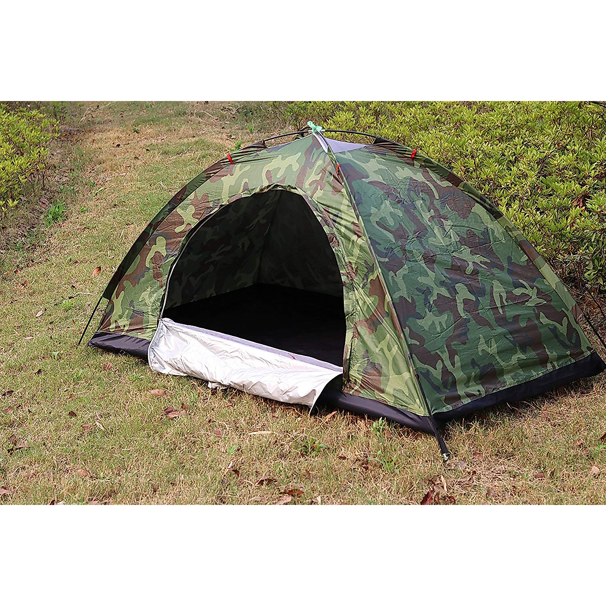 Sutekus Single Tent Camouflage Patterns Camping Tent One Person Tent for Camping Hiking 【Outdoor Equipment】