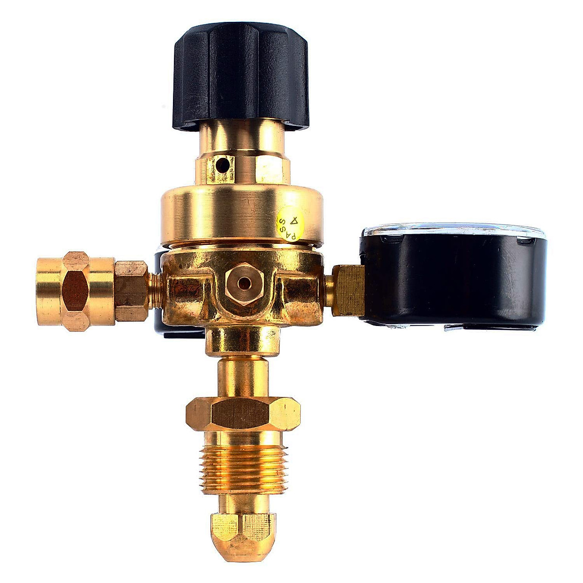 H&J Argon CO2 Regulator Gauges CGA580 with 80'' Hose Fits Lincoln Miller Mig Tig Welder