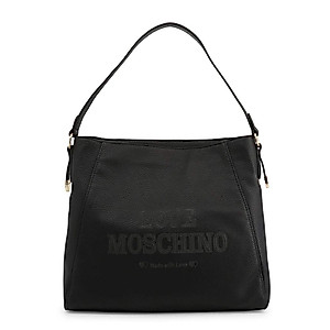 LOVE Moschino Borsa PU Shoulder Bag Black (Nero) One Size