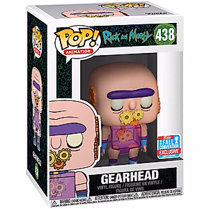 Funko Pop Gearhead Rick and Morty Animation Figure #438